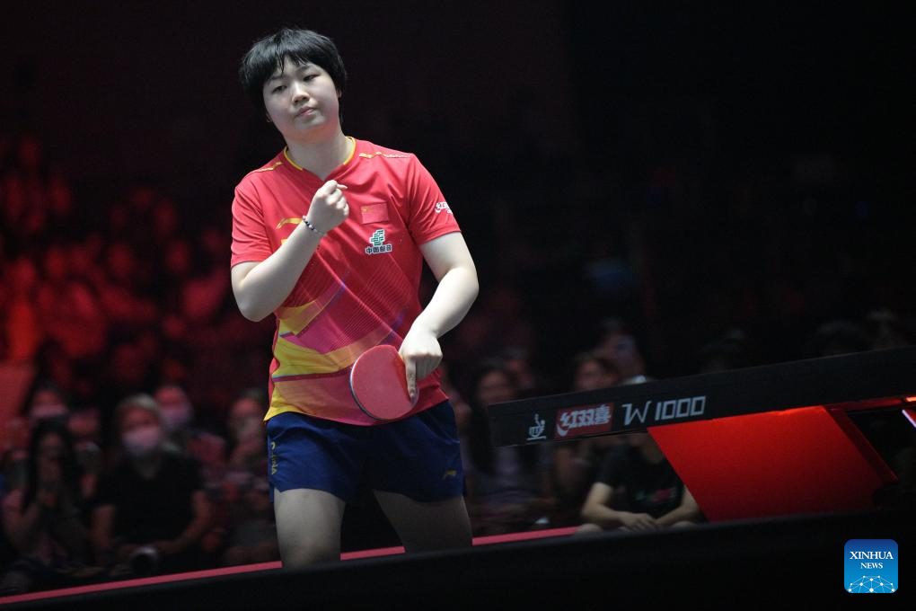China's Sun, Lin snatch singles titles at WTT Singapore Smash_英语频道_央视网 ...